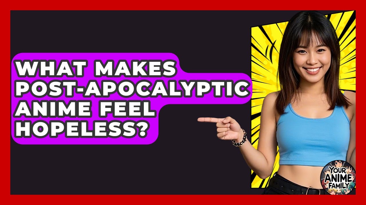 What Makes Post-apocalyptic Anime Feel Hopeless? - Your Anime Family ...