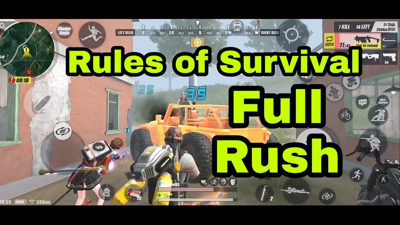 Rules of Survival Full Rush - YouTube