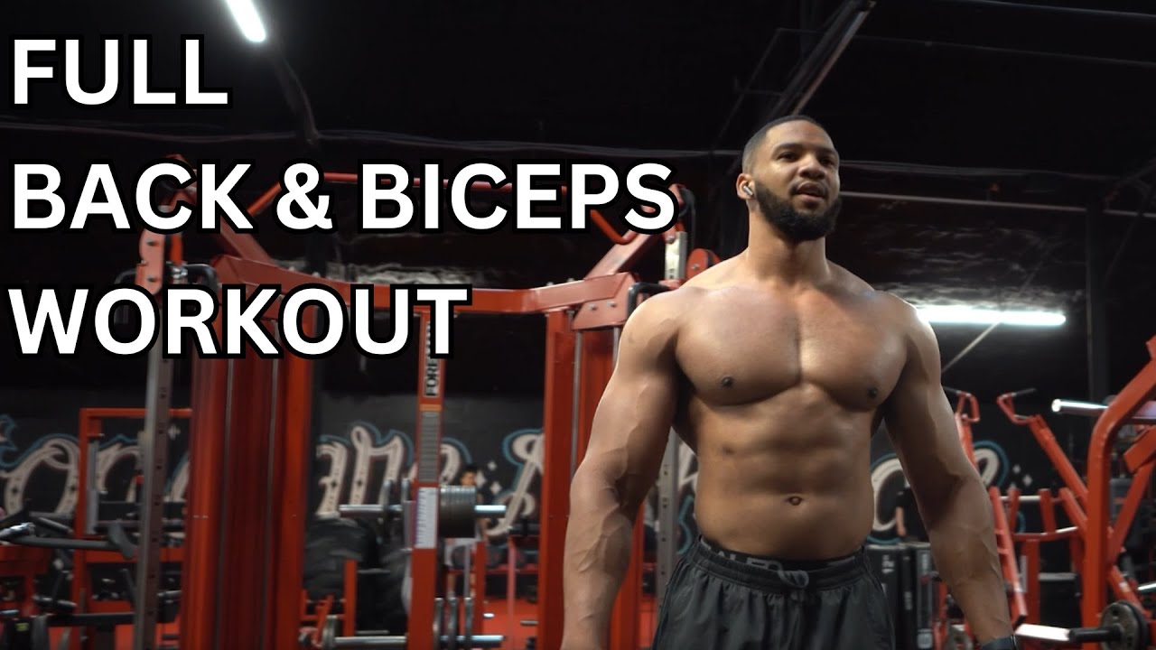 HUGE BACK & BICEPS WORKOUT FOR GROWTH AND SYMMETRY | Tips to maximize ...