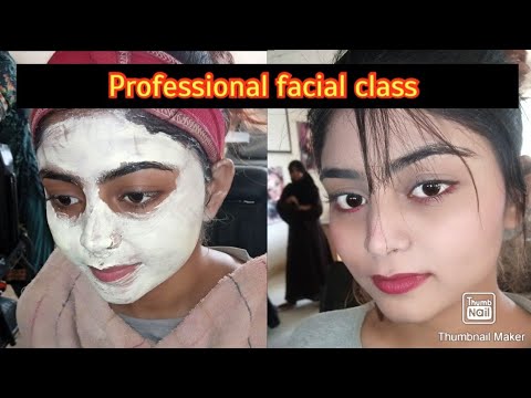 Facial class for begginers || facial step by step|| facial at Polar ||# ...