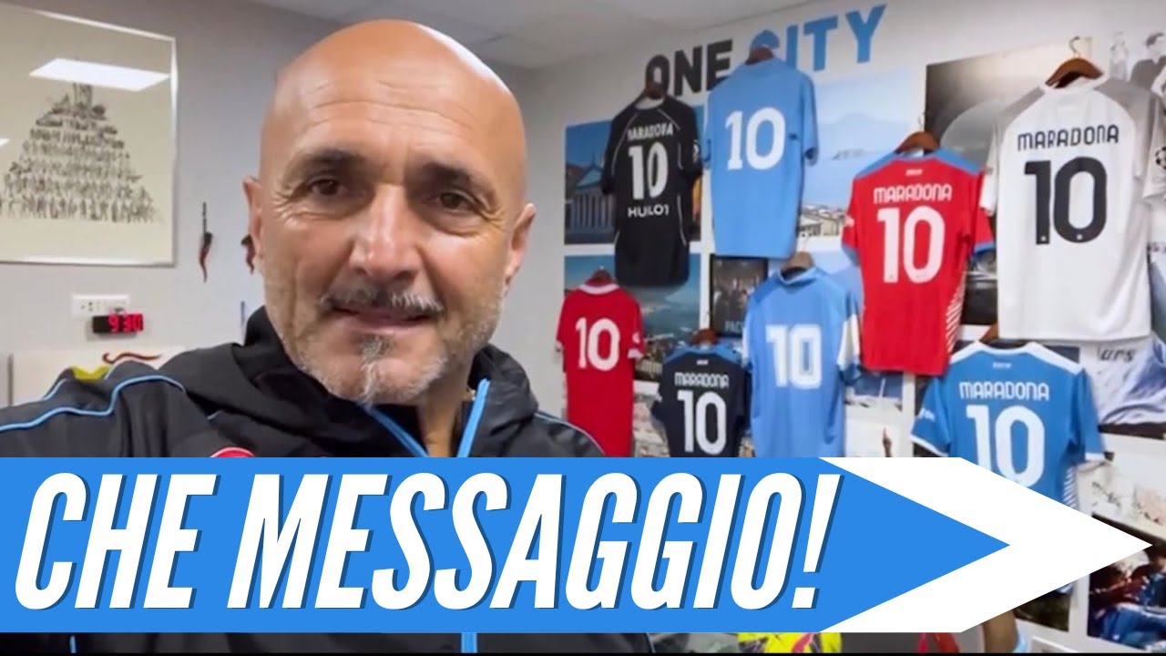 SENTITE IL MESSAGGIO DI SPALLETTI ALLO ZENIT: C'ENTRA LO SCUDETTO DEL ...