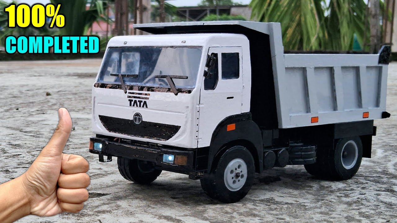 How To Make RC Truck TATA Signa 1/22 Scale 100% Completed (Made Of ...