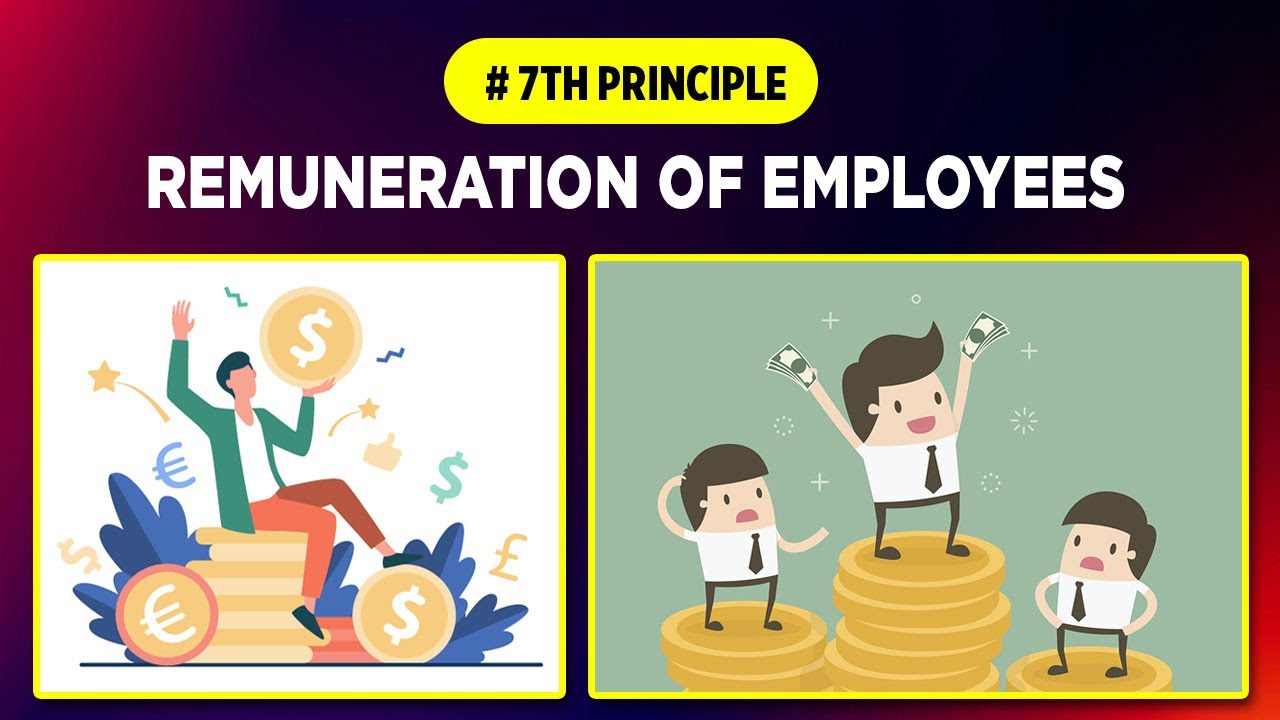 7th principle - Remuneration of employees | Learn With Mehak - YouTube