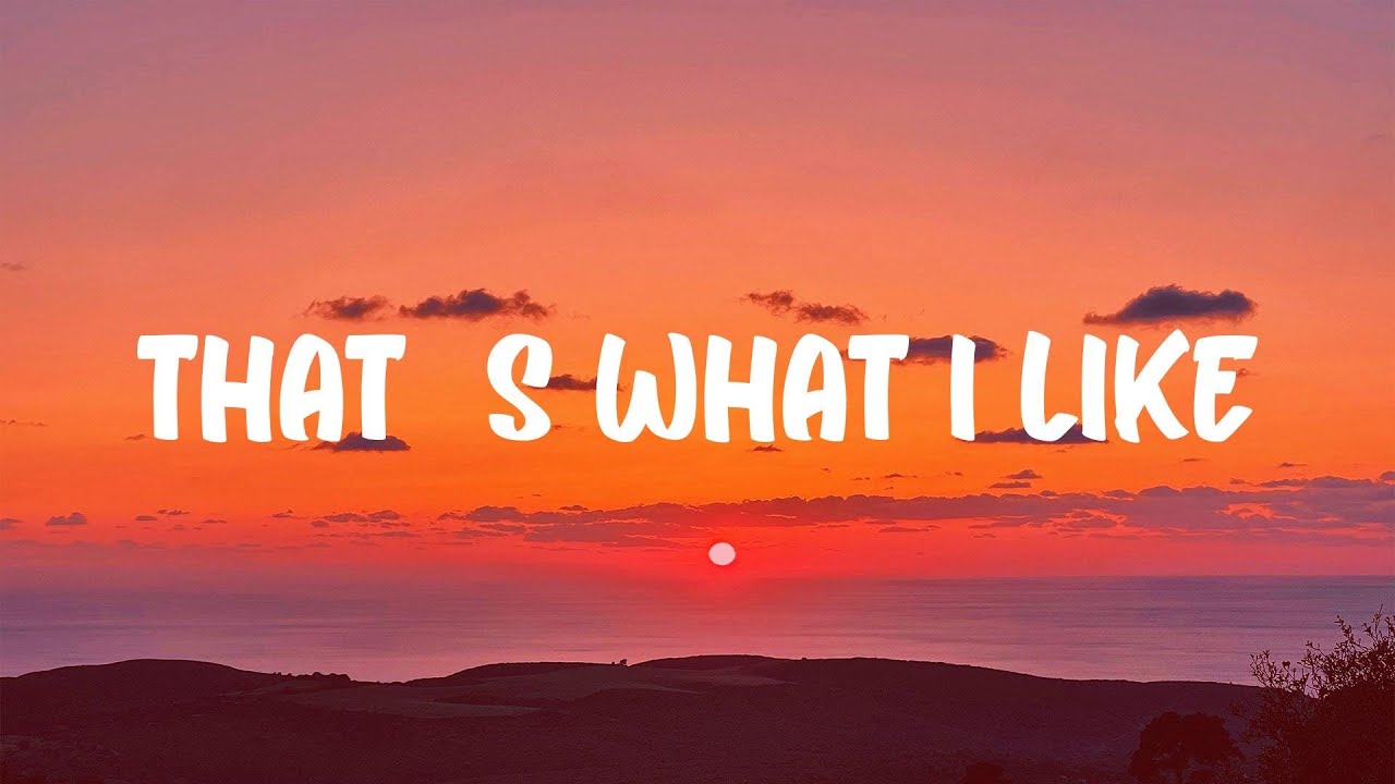 Bruno Mars - That's What I Like (Lyrics) - YouTube