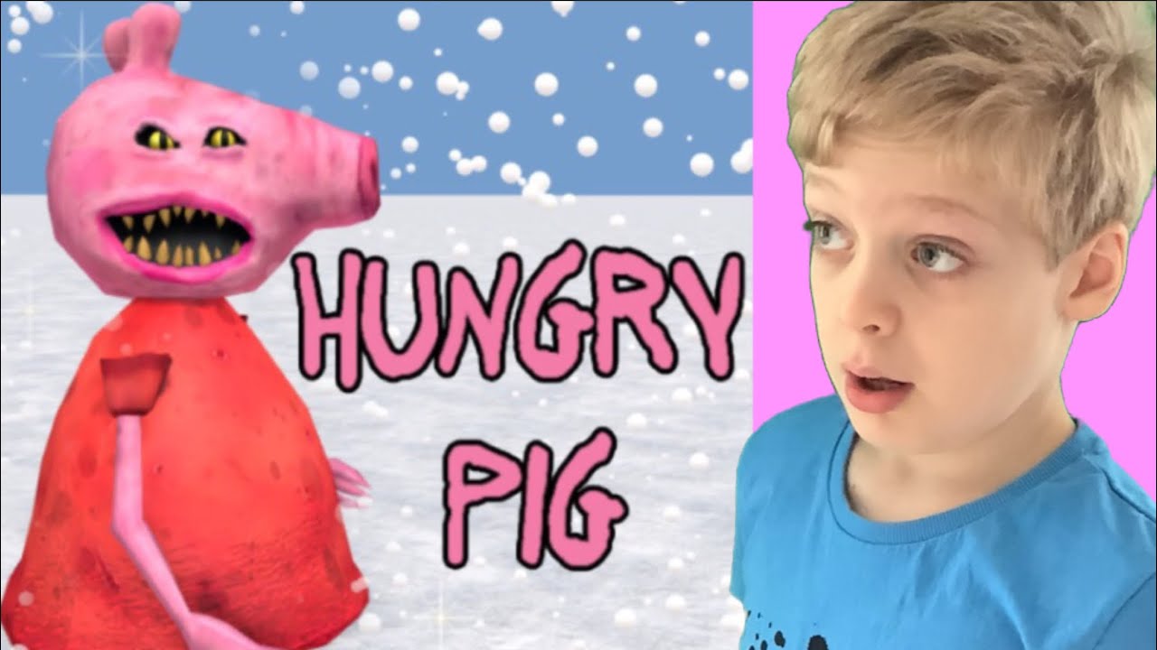 ROBLOX HUNGRY PIG… - YouTube