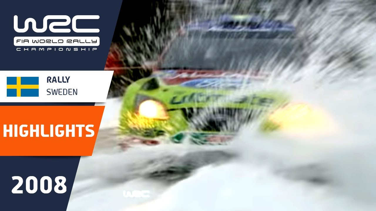 Rally Sweden 2008: WRC Highlights / Review / Results - YouTube