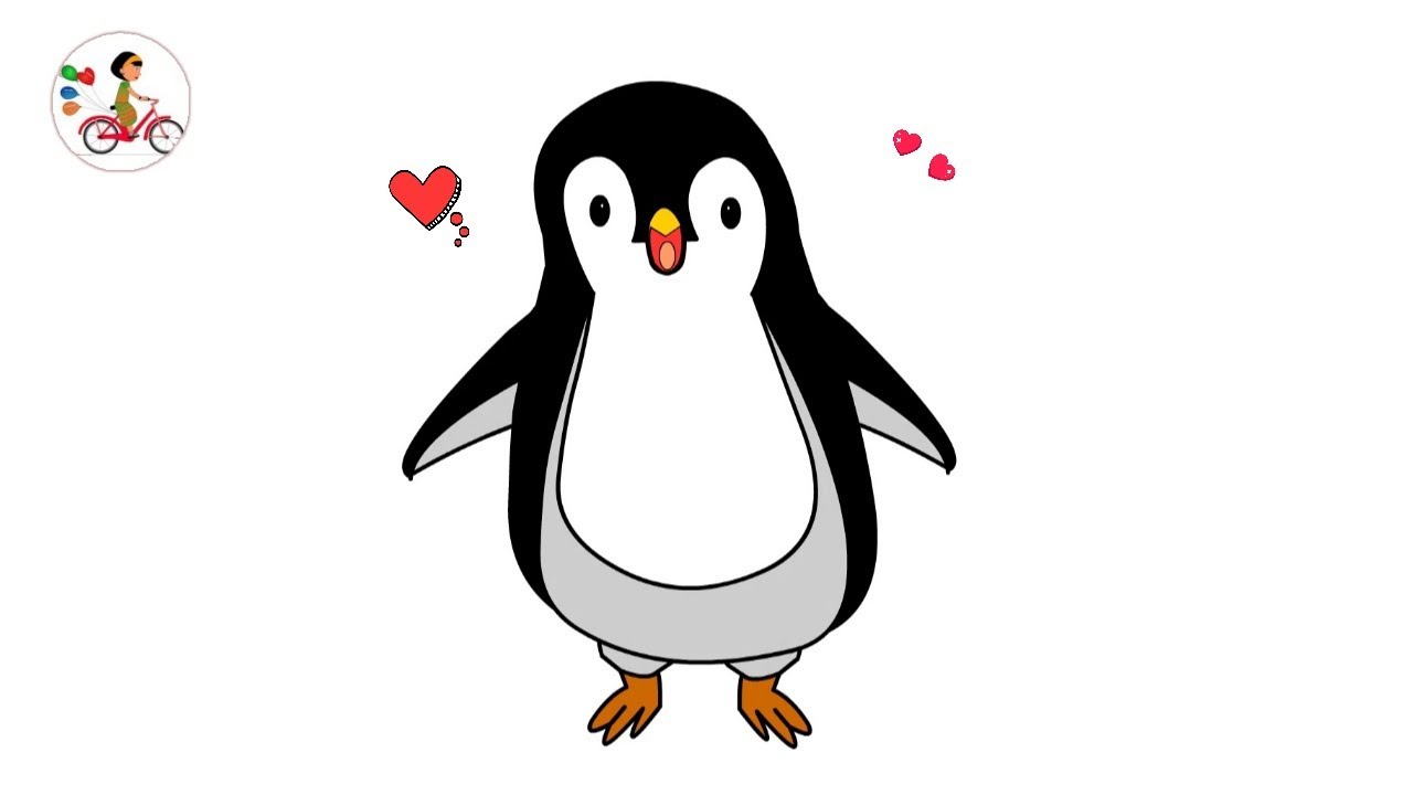 Easy & Cute Penguin Drawing 🐧 Easy Beginners Drawing 🐧 Penguin ...