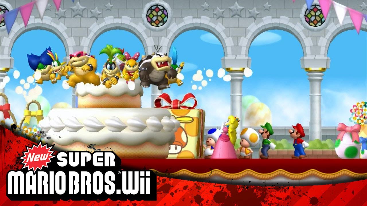 New Super Mario Bros. Wii | Nintendo Wii | Intro - YouTube