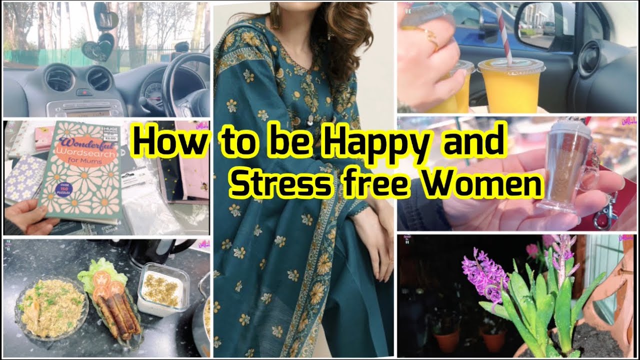 How to be happy and stress free women|| daily motivational routine vlog ...