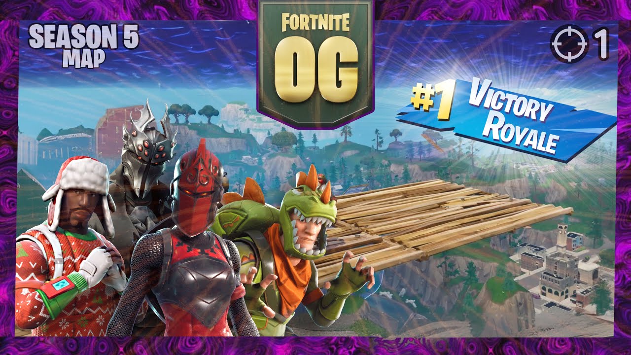 Squad Skybase in OG Fortnite! - YouTube