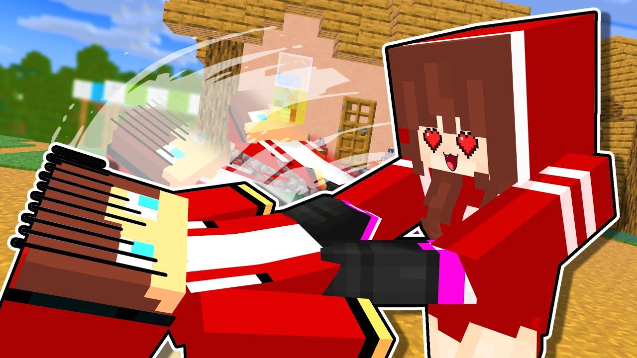 The power of LOVE for JJ is the strongest!💕 - Minecraft Animation ...