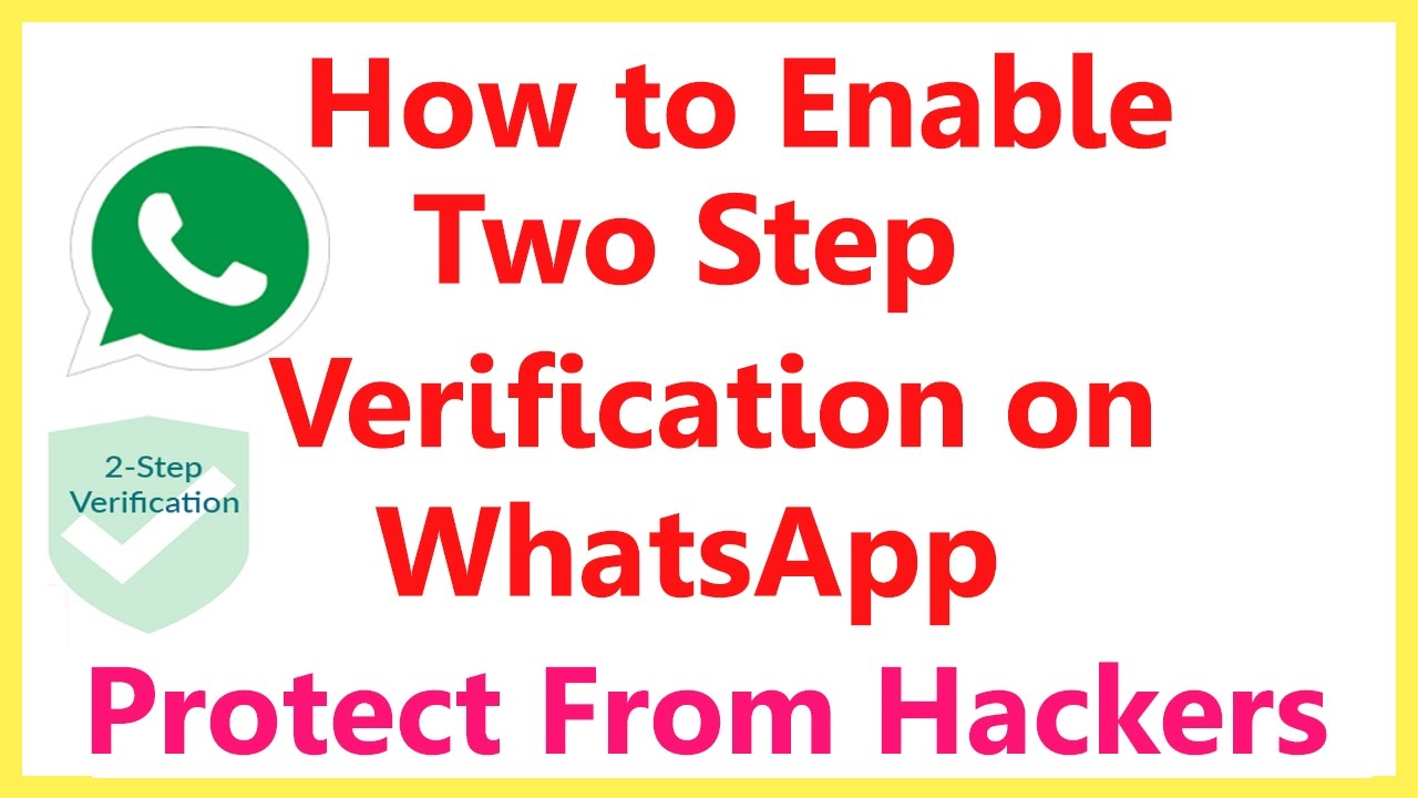 How to enable two step verification in WhatsApp | whatsapp new feature ...