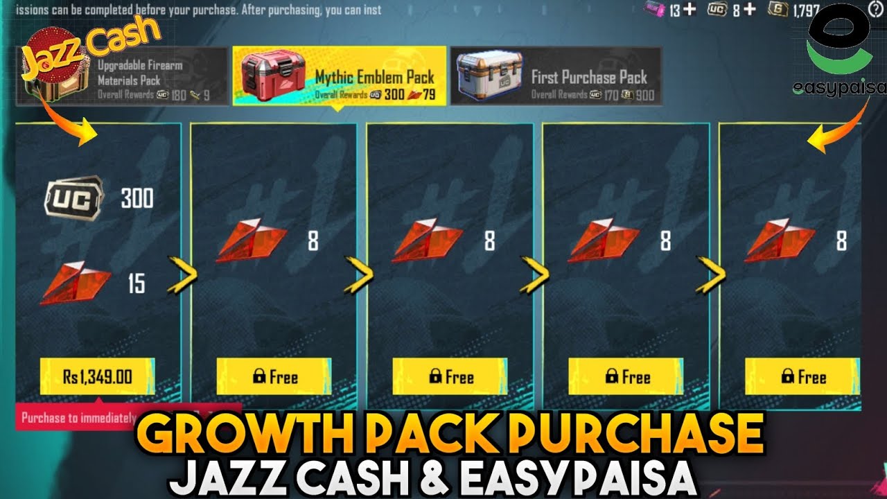 How to purchase growth pack with jazz Cash easypaisa | easy paisa se ...