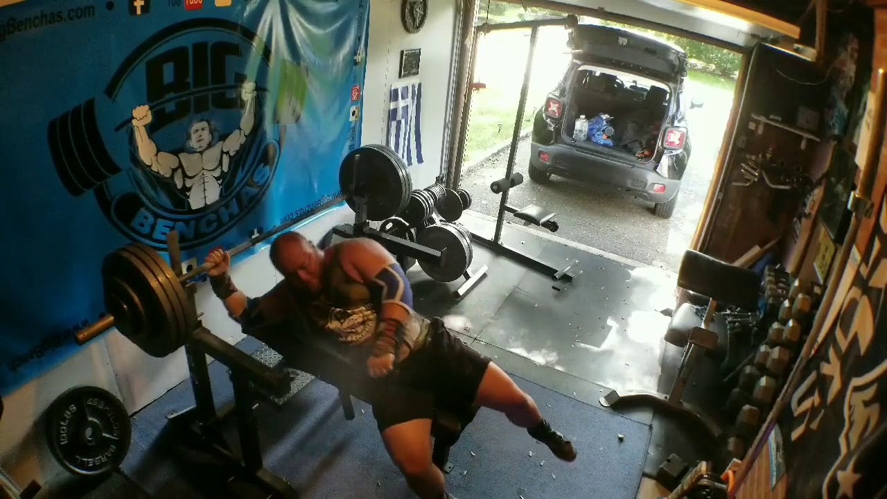 Raw Bench Training 6 Weeks Out - YouTube