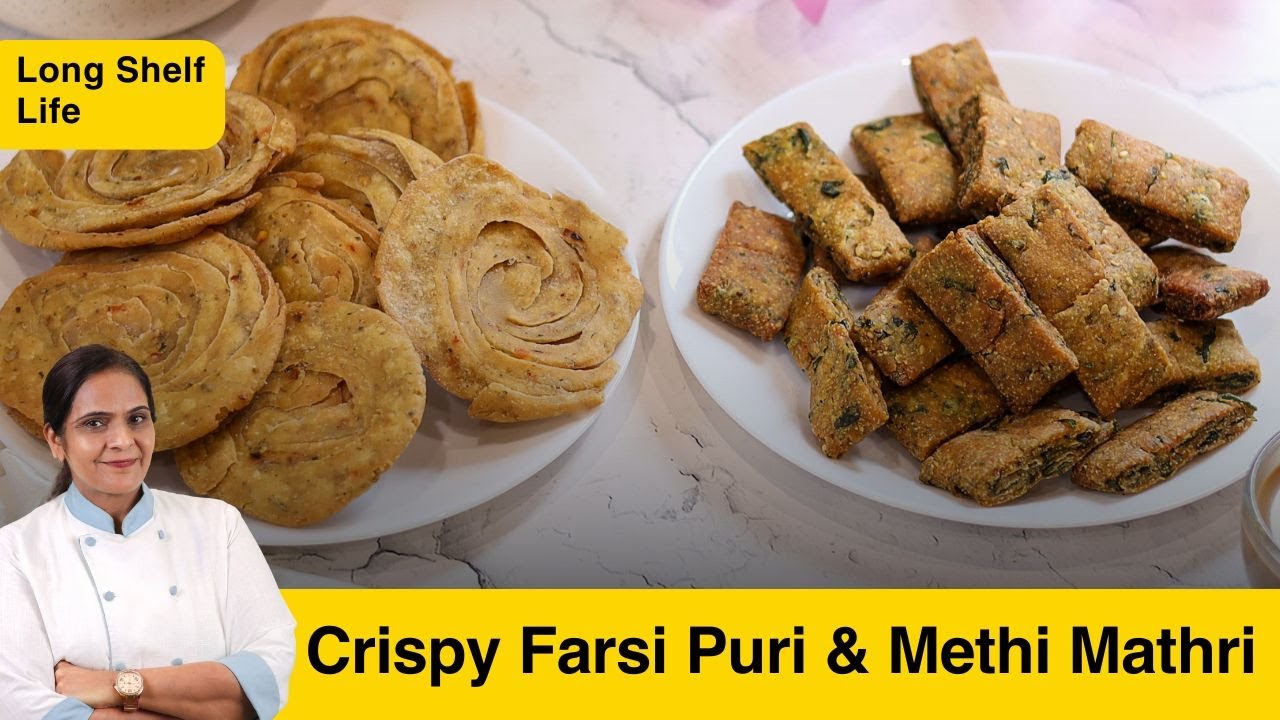 6 Tips to Make Perfect Crispy Farsi Puri & Methi Mathri Recipe for Diwali | Quick & Easy ...