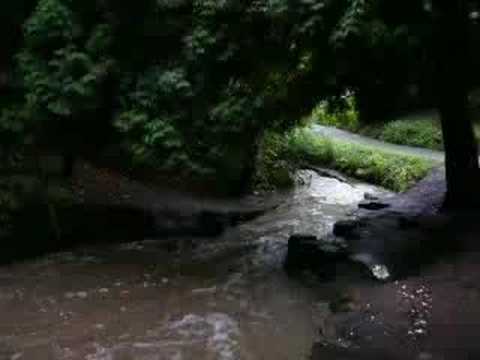 Cambuslang Public Park - Burn in Spate - YouTube