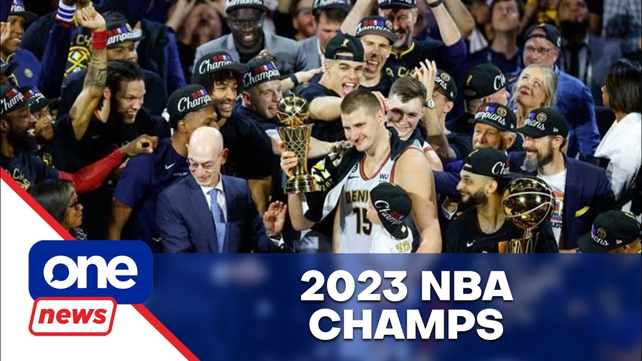 Denver Nuggets win first NBA championship - YouTube