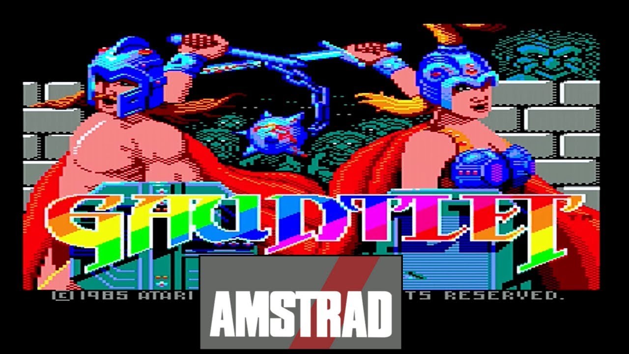 Amstrad CPC 6128 Games - Gauntlet - YouTube