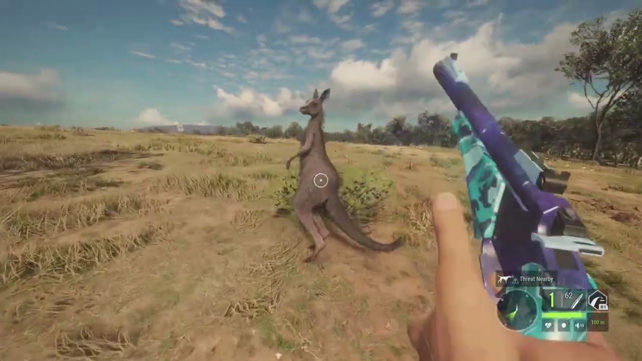 Kangaroo hunting on emerald coast in the hunter call of the wild - YouTube