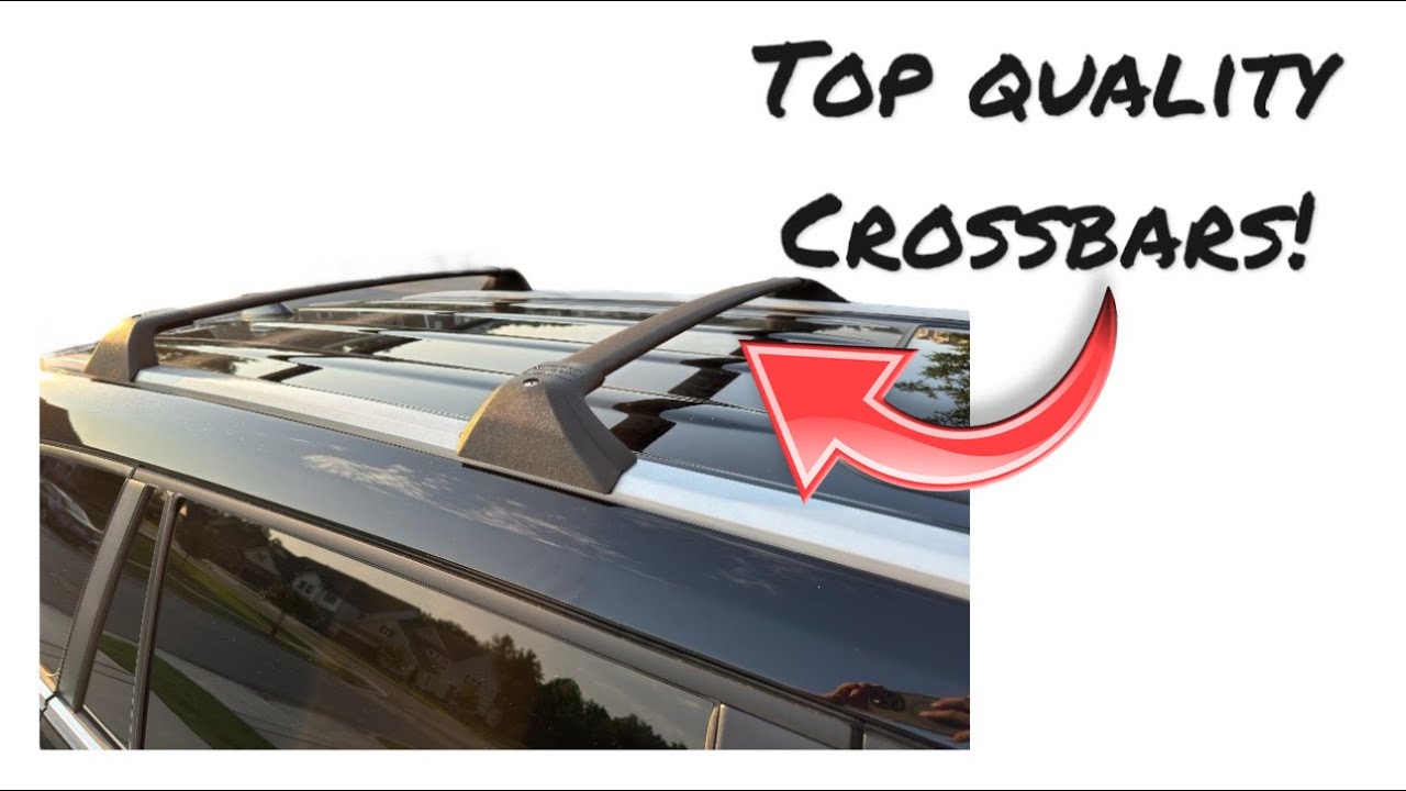 KINGGERI Toyota Highlander Cross Bar Roof Racks Review - YouTube
