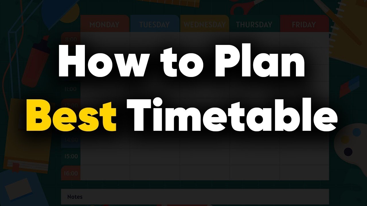 How to plan your Timetable | Best Strategy | MathonGo | Anup Sir - YouTube