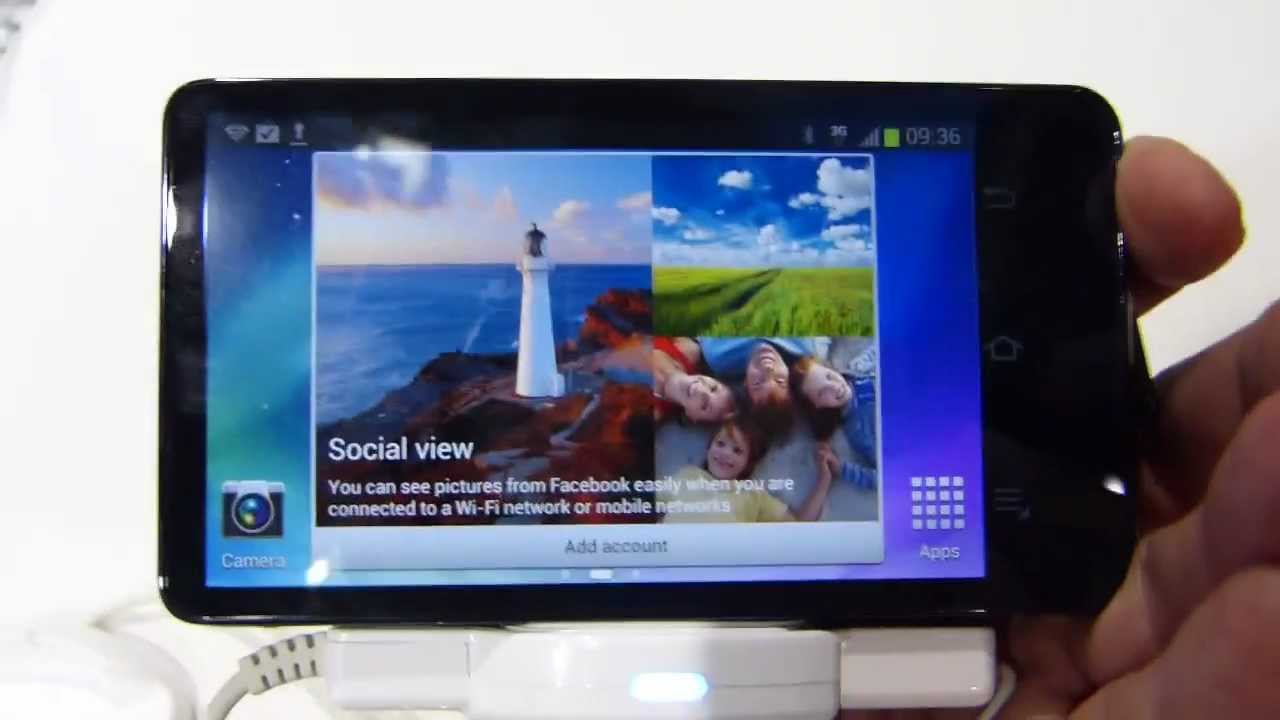 Samsung Galaxy Camera Detailed Overview - User Interface - YouTube