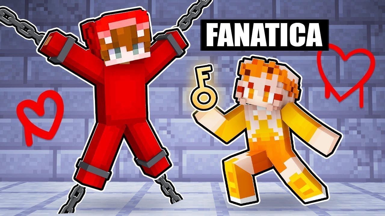 UNA SUSCRIPTORA SECUESTRA a DAGAR en MINECRAFT 😱 DAGAR y NACHO con LIA ...