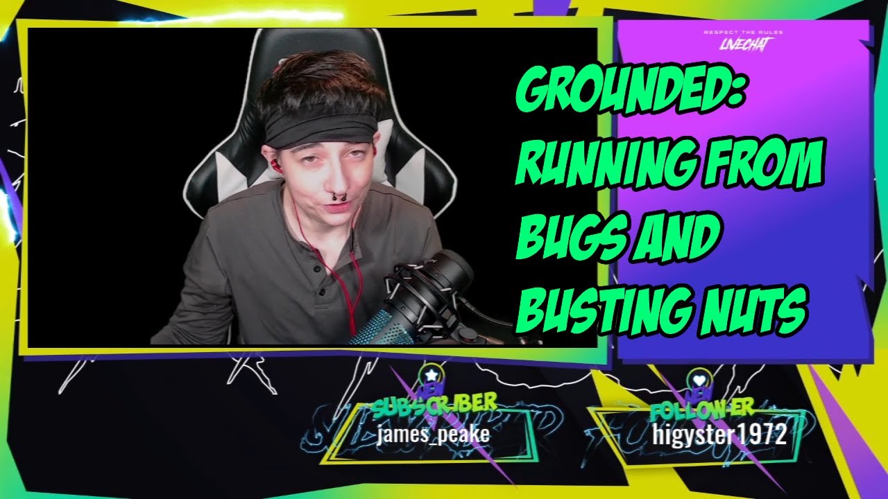 Grounded: Running From Bugs and Busting Nuts - YouTube