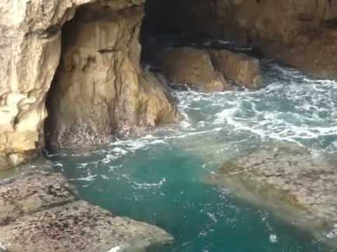 Cascais, Lisbon, Portugal - The Devil's Mouth - Boca de Inferno - YouTube