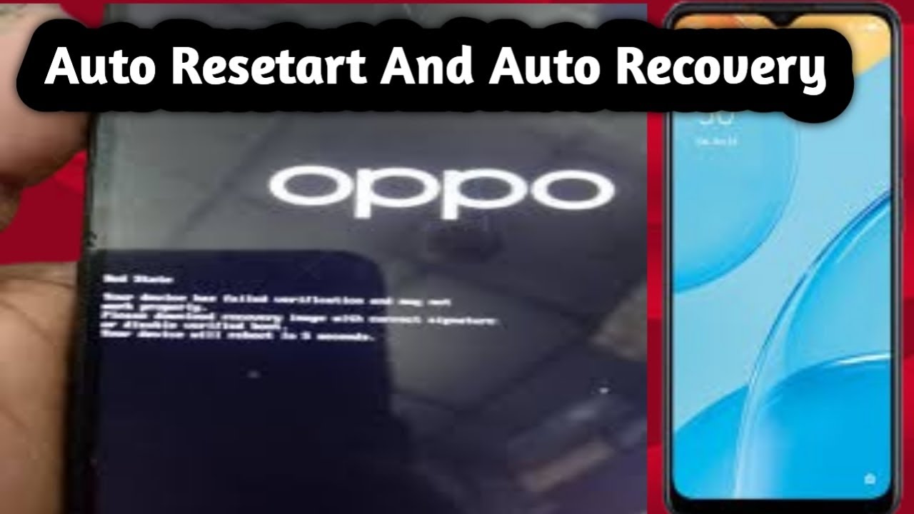 Oppo A15 Oppo A15s Auto Restarting & Auto Recovery Mode Problem ...