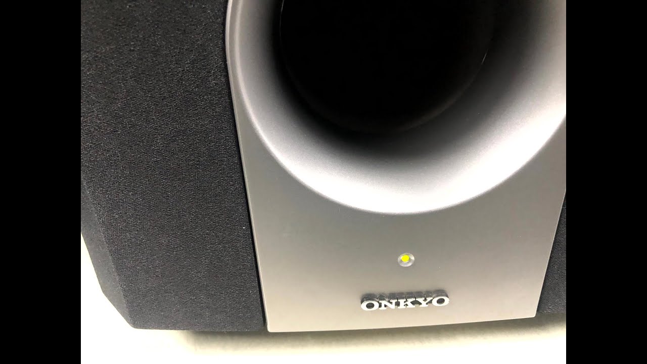 O Rei do Som - Subwoofer Onkyo SKW-204 - YouTube