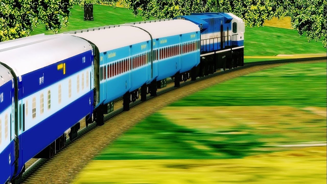 PUSH PULL Express Train in BRAGANZA GHAT MSTS Route || Neha Mehrotra ...