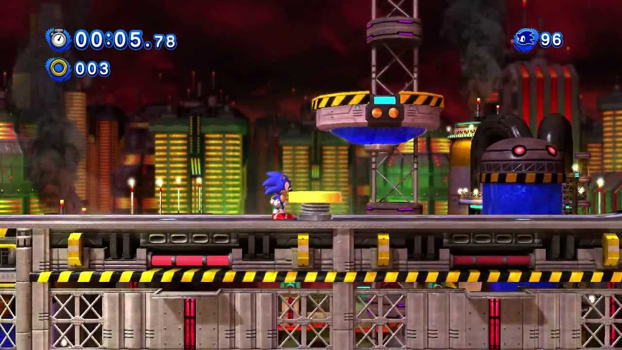 Sonic Generations: Classic Spring Example - YouTube