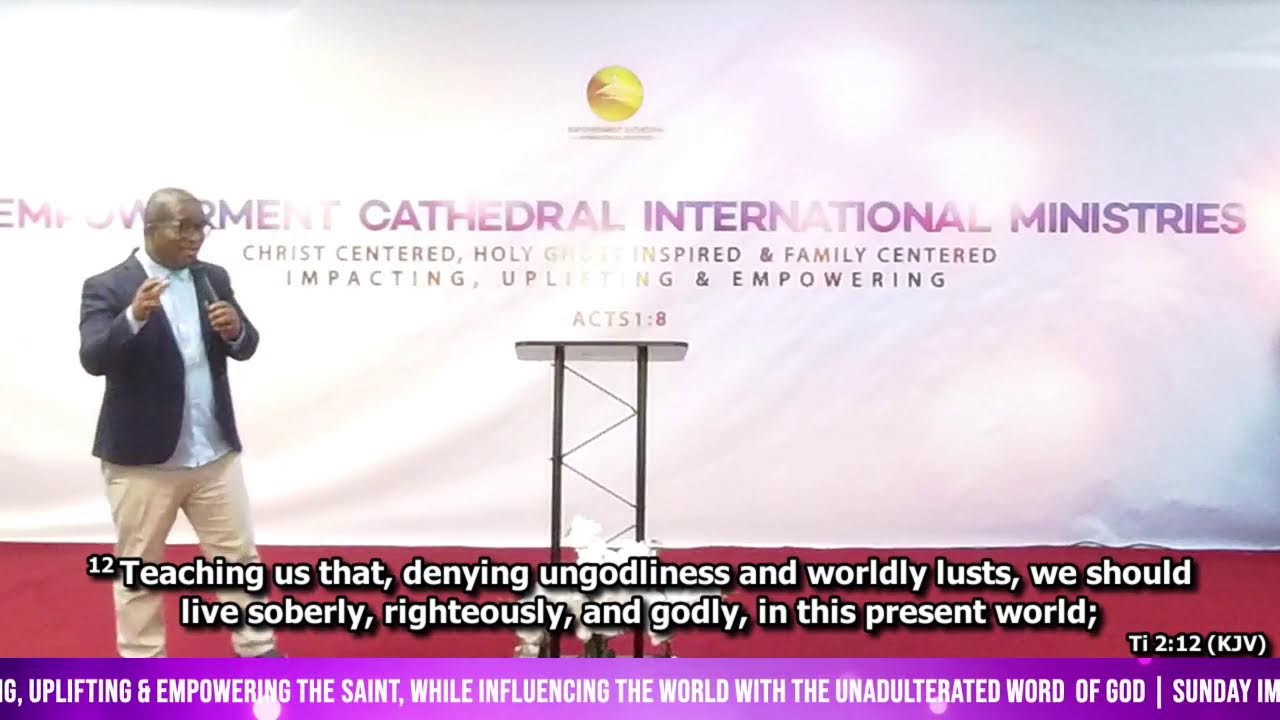 Fresh Rhema (Teaching, Prayer & Prophetic) I #ECIMinistries - YouTube