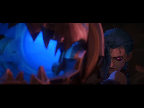 Arcane Final Scene - Powder becomes Jinx - YouTube