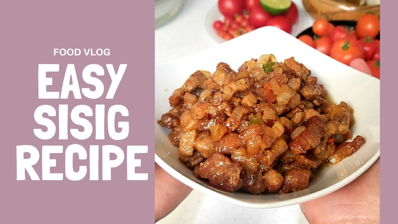 Pork Sisig Recipe | leaveit2may - YouTube