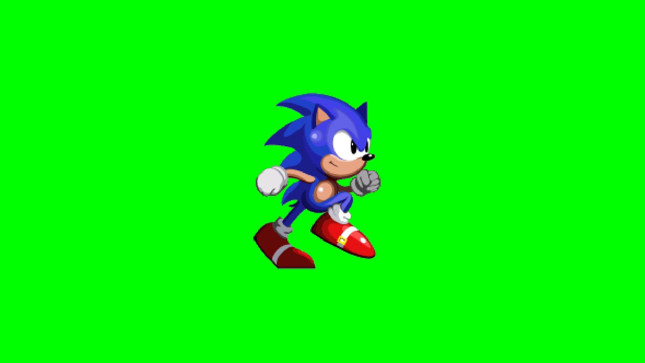 Sonic Corriendo (Pantalla Verde) - YouTube