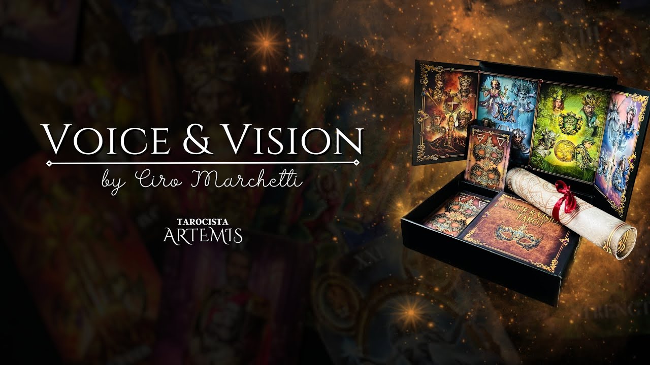 Voice & Vision Tarot | Ciro Marchetti #ciromarchetti #tarotdeck #review #tarot - YouTube