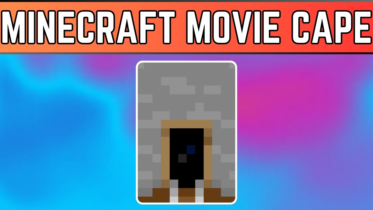 How To Get The NEW Minecraft Movie Cape For Free 1.21.62 - YouTube