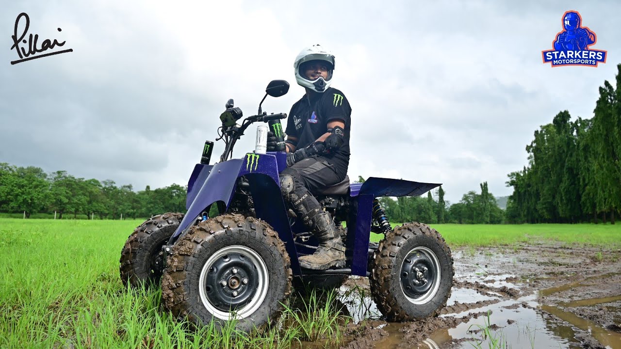ATV Quad bike launch | Made completely by college students - YouTube