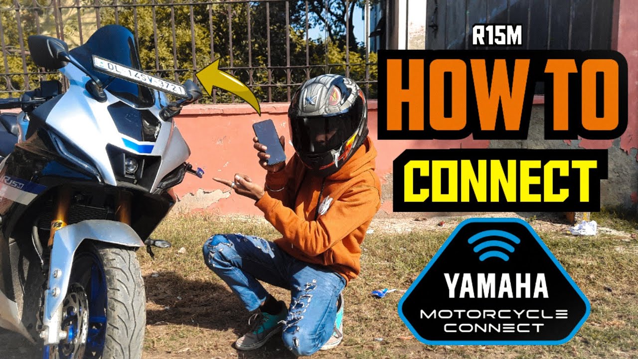How To Connect Yamaha R15M V4 To Mobile | बवाल फीचर है 🔥 - YouTube