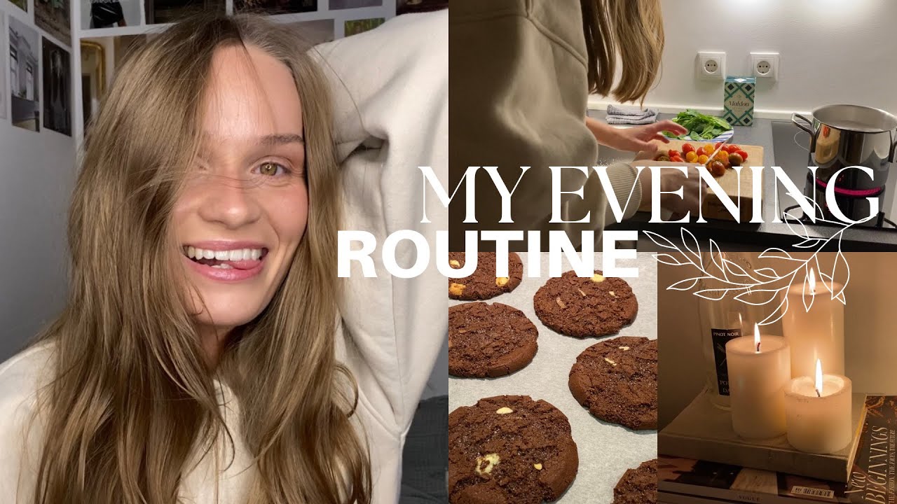 My Cozy Evening Routine | Balancing self-care & productivity - YouTube
