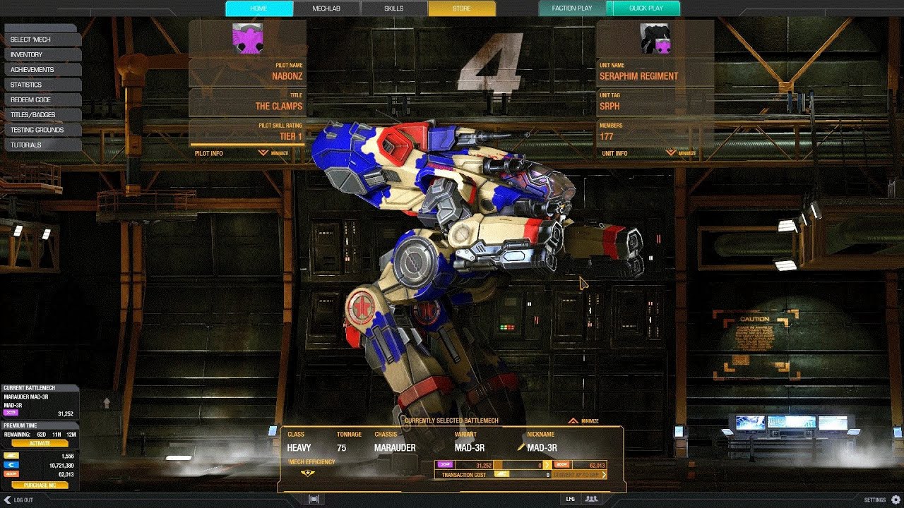 MWO Marauder MAD 3R Brawler - YouTube
