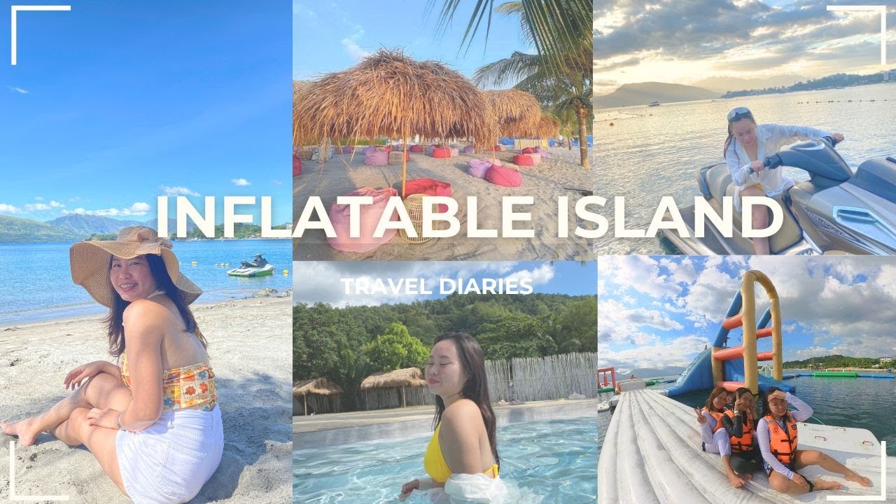 Inflatable Island | Subic Olongapo Zambales | Lakwatsa ni Abby | Travel ...