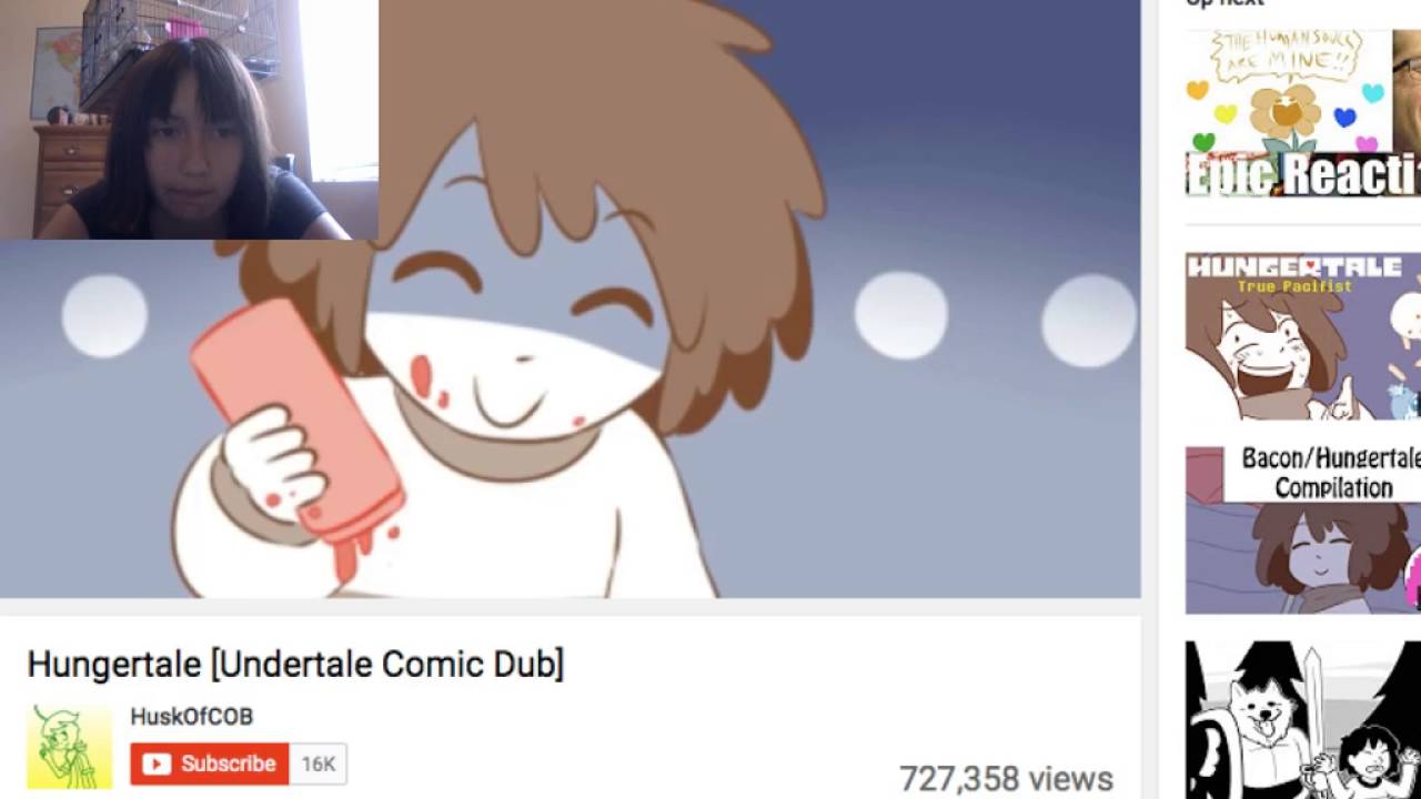 what kind of name is that!?|reacting to hungertale - YouTube