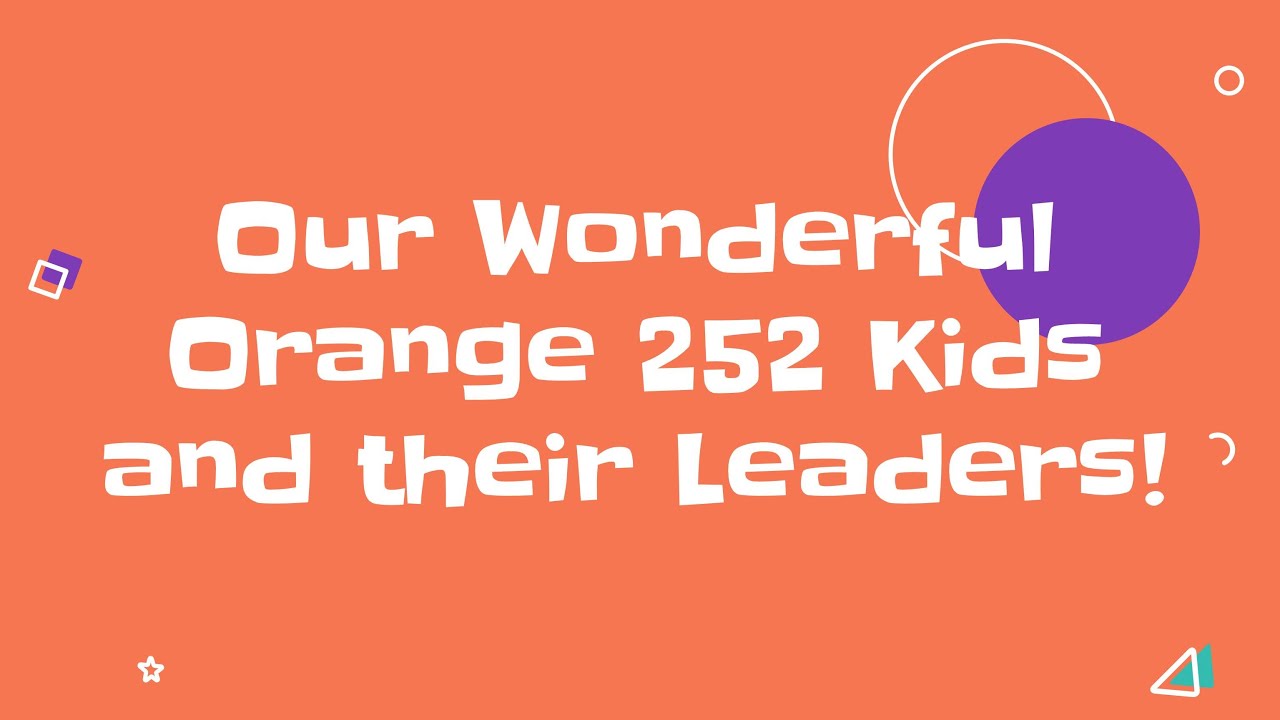 Orange 252 Year End Video - YouTube