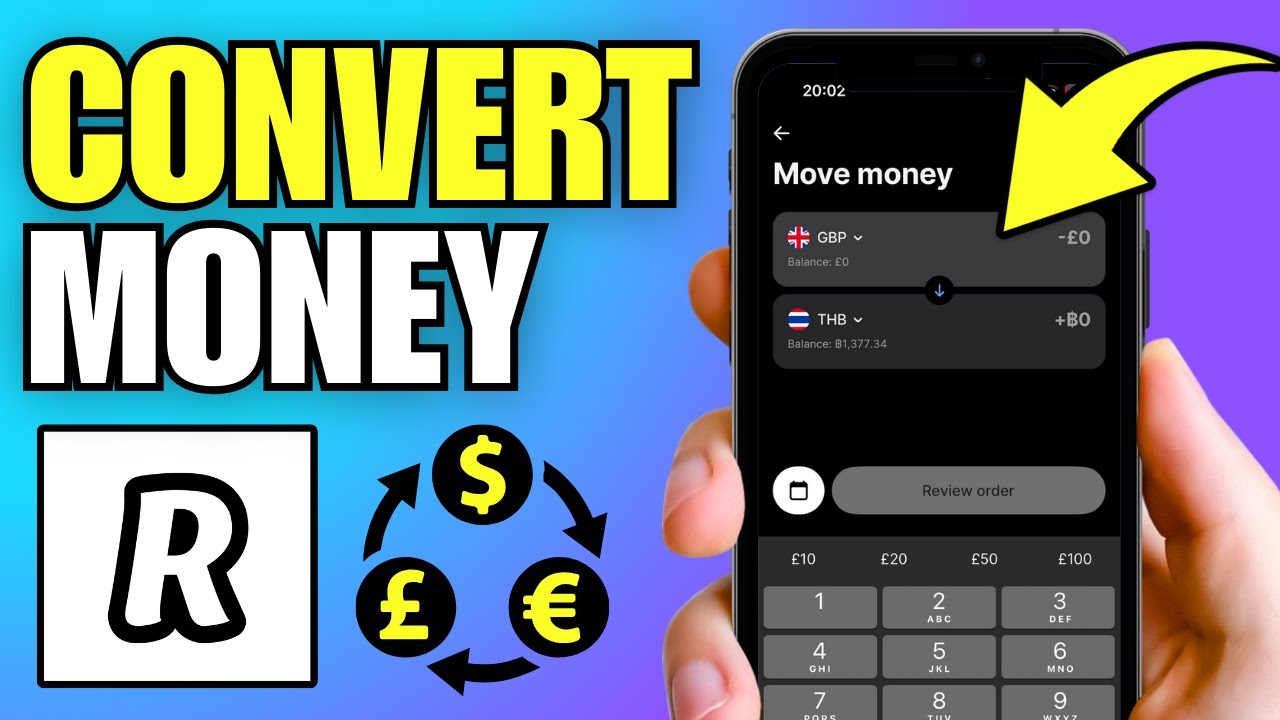 How To Convert & Exchange Money in Revolut - YouTube