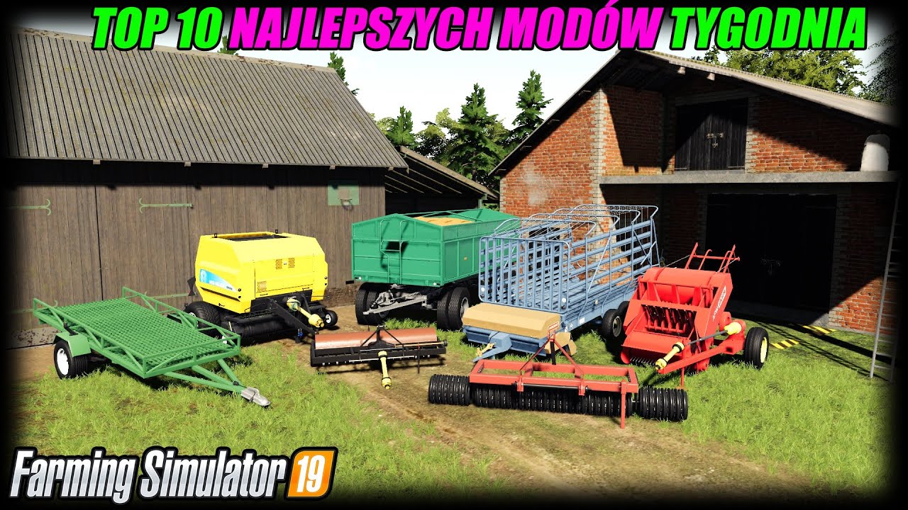 TOP 10 NAJLEPSZYCH MODÓW TYGODNIA ⭐ FS 19 #60 *Te mody są MEGA* - YouTube