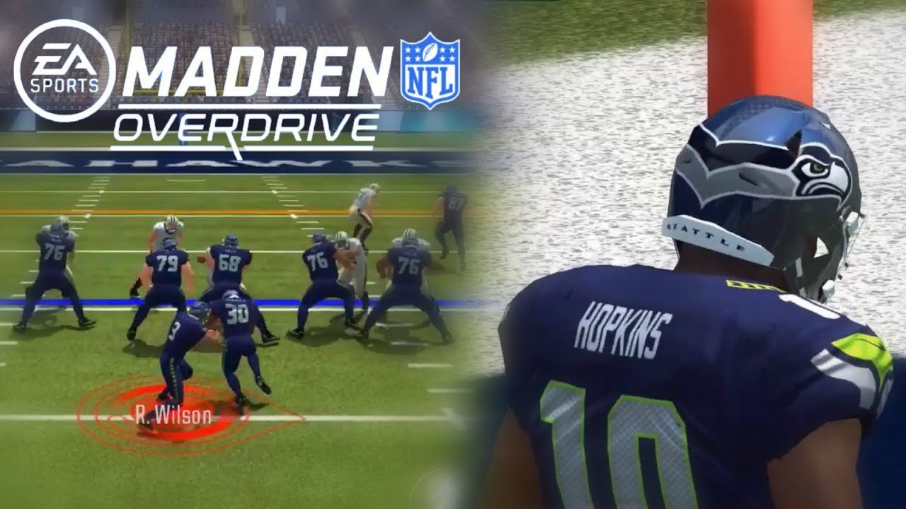 Madden Overdrive Passing Gameplay Against QJB - YouTube