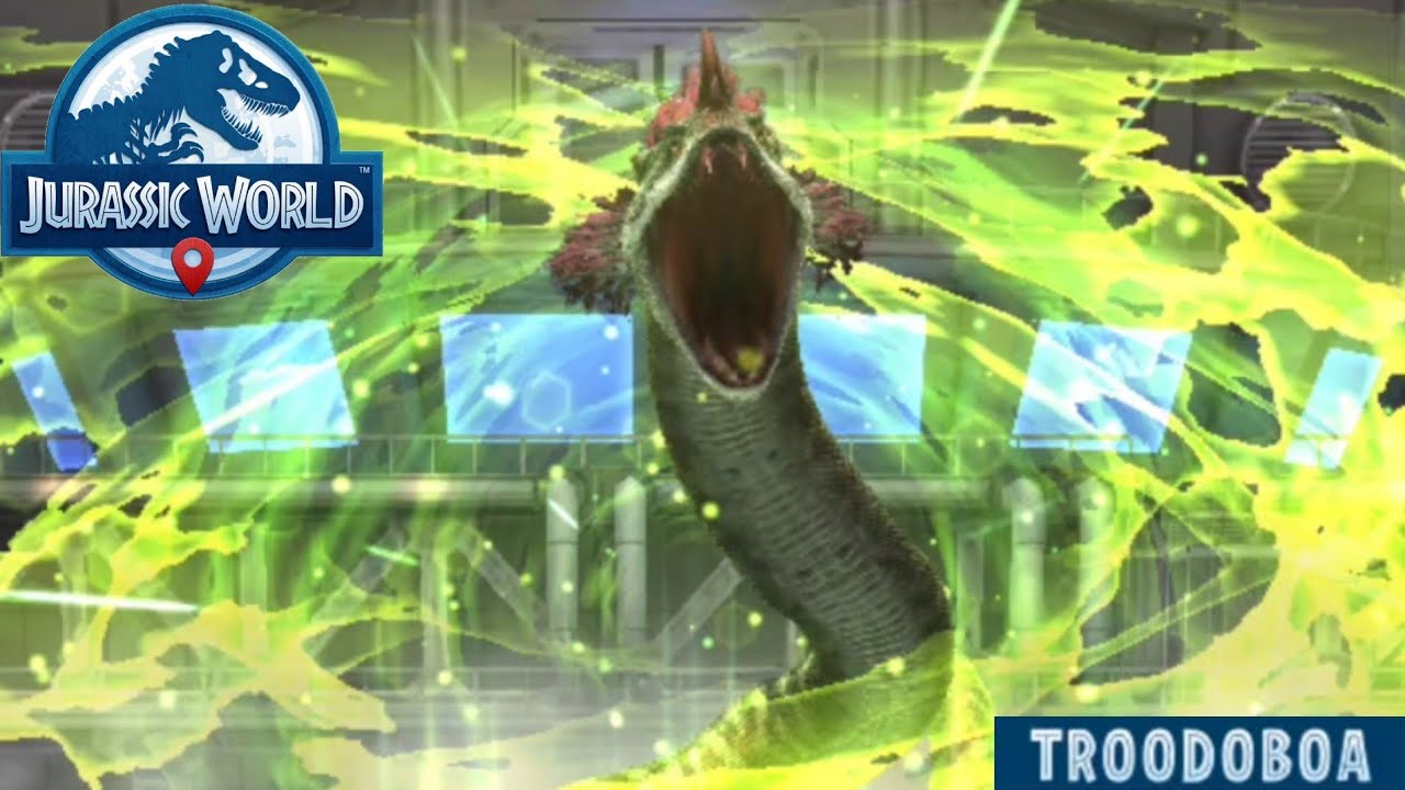 Troodoboa Unique Unlocked || Jurassic World Alive - YouTube